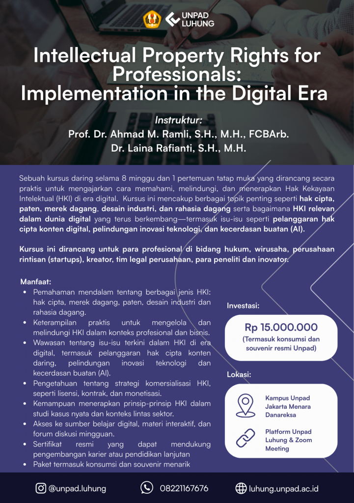 Luhung Unpad – Upskilling, Hybrid and Flexible Learning Platform by Unpad